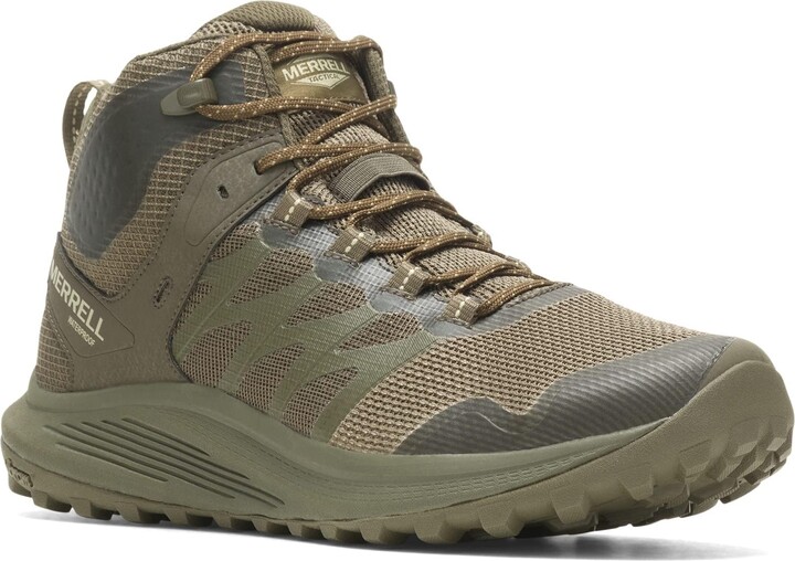 Merrell Men's Nova 3 Tactical Mid Waterproof Military Boot - ShopStyle