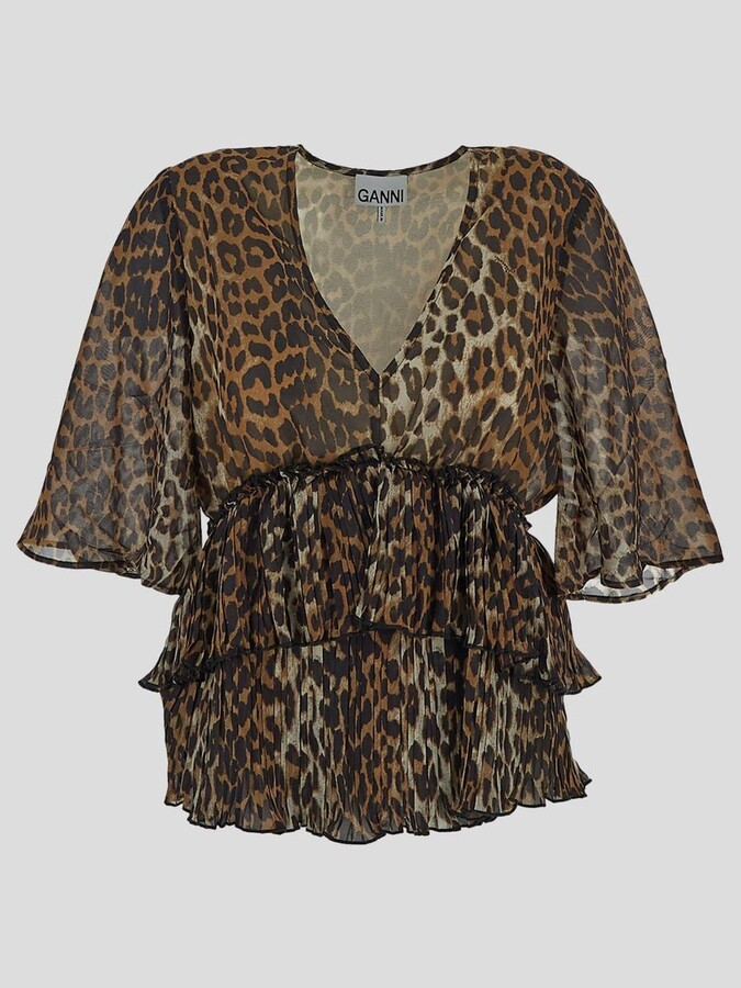 Ganni Tops - ShopStyle Blouses