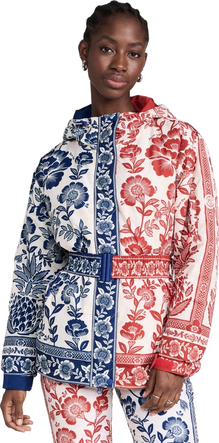 Farm Rio Mixed Pineapple Garden Ski Jacket - ShopStyle