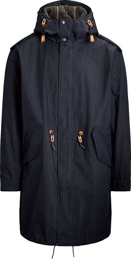 Polo Ralph Lauren Marsh 3-in-1 Hooded Cotton-Nylon Lined Coat - ShopStyle