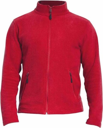 Gildan Mens Hammer Micro Fleece Jacket (Red) - Red - ShopStyle