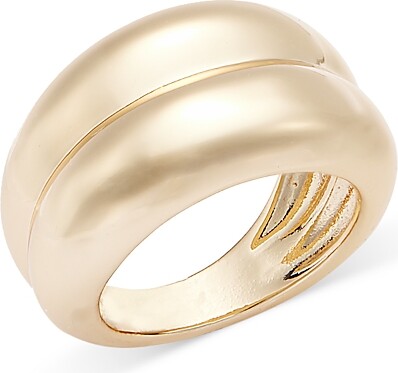 Lord & Lord Designs Aqua Double Puff Band Ring - Exclusive - ShopStyle