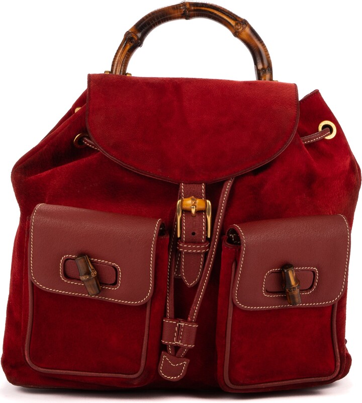 Gucci Large Bamboo Backpack - ShopStyle