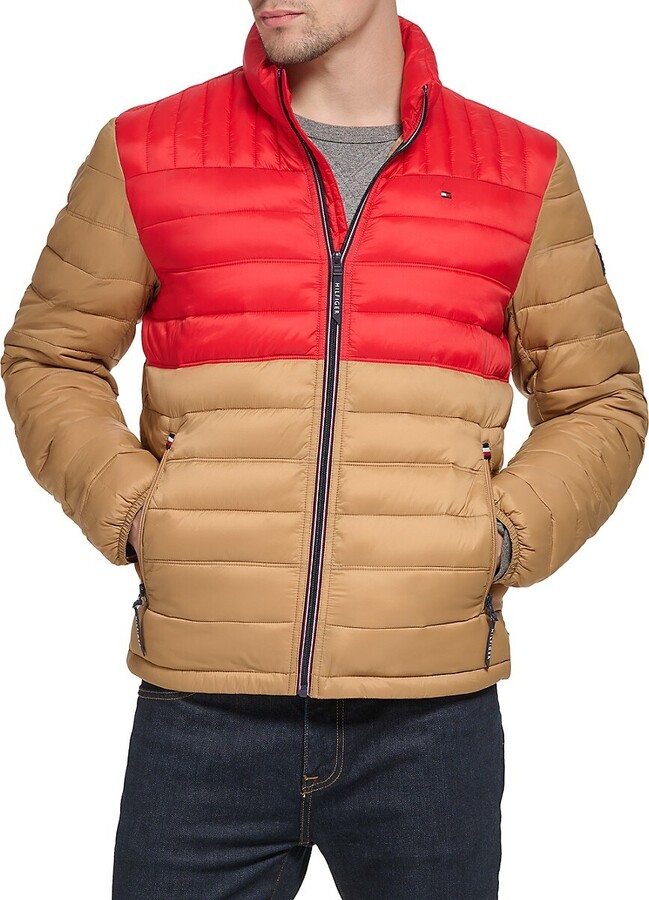 Tommy Hilfiger Classic Mock Neck Packable Puffer Jacket - ShopStyle
