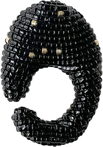 Susana Vega Sura Ring Black - ShopStyle