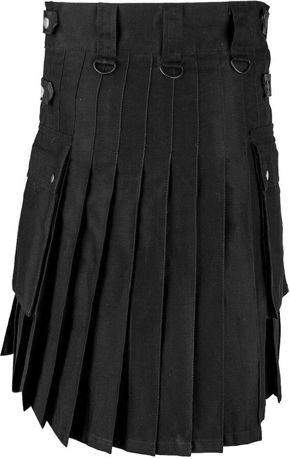 MILAX Wedding Dress Casual Party Kilt Wedding Utility Stud Kilts Traditional Highland Kilt ...