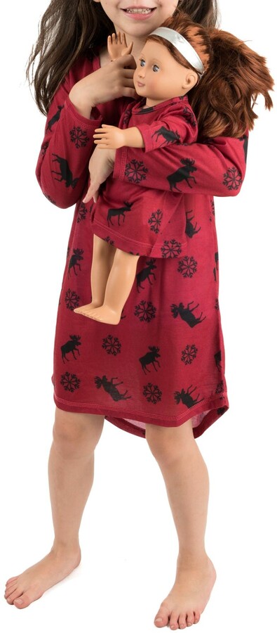 Leveret Moose Nightgown & Matching Doll Nightgown - ShopStyle Girls ...