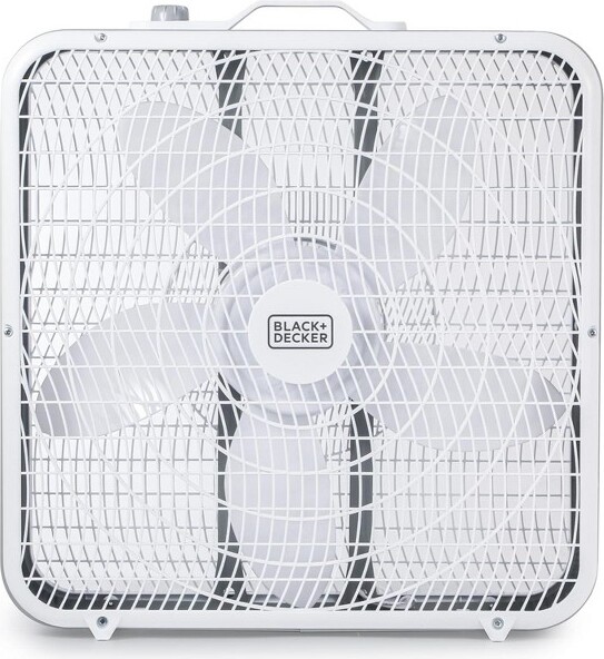 Black & Decker BLACK+DECKER Box Fan with 3 Speed Settings, 20 Box Fan ...