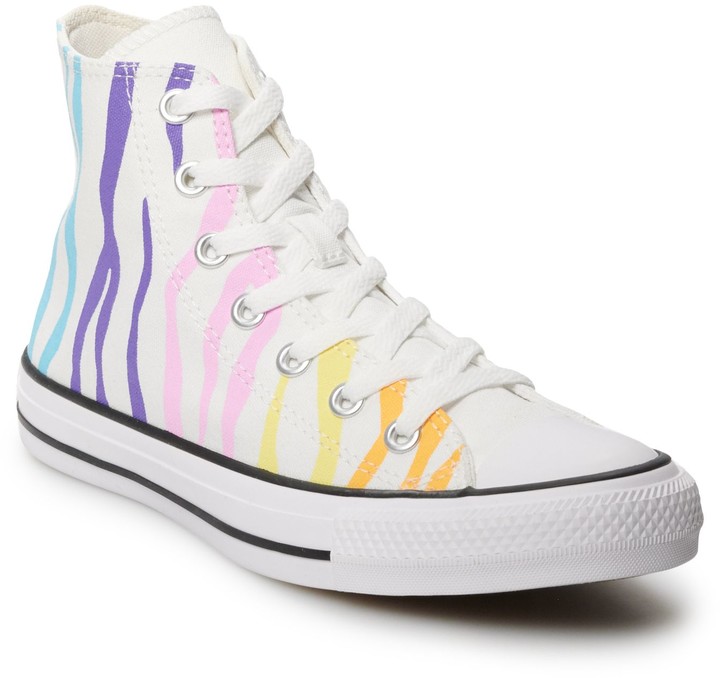 Converse Women's Chuck Taylor All Star Zebra High Top Sneakers - ShopStyle