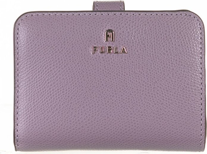 Furla Logo Lettering Compact Wallet - ShopStyle