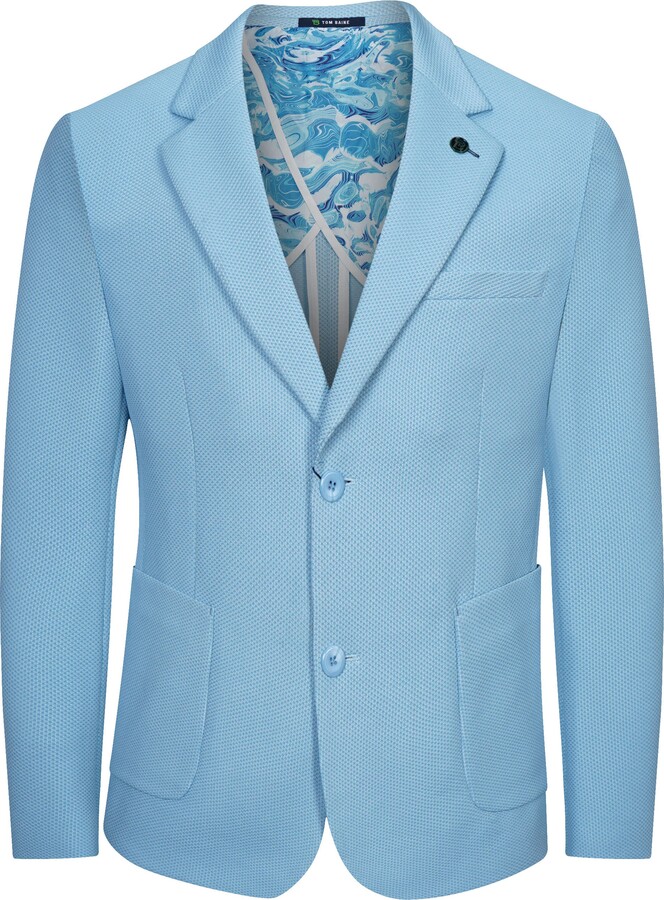 TOM BAINE Performance Two-Button Waffle Sport Coat - ShopStyle