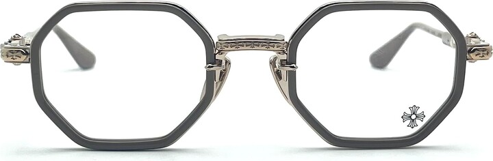 Chrome Hearts Tatters - Classic Brown Rx Glasses - ShopStyle Eyeglasses
