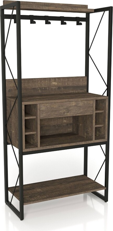 Orella Rustic Baker's Rack Reclaimed Oak - miBasics - ShopStyle Kitchen ...