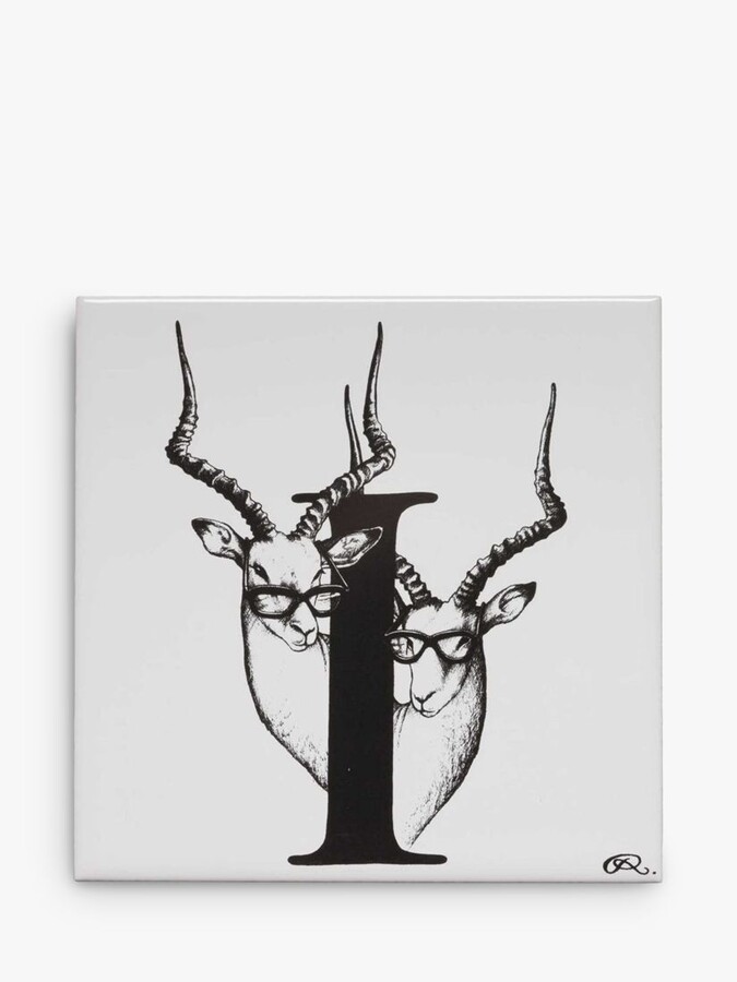 Rory Dobner I - Intellectual Identical Impalas Decorative Tile - ShopStyle