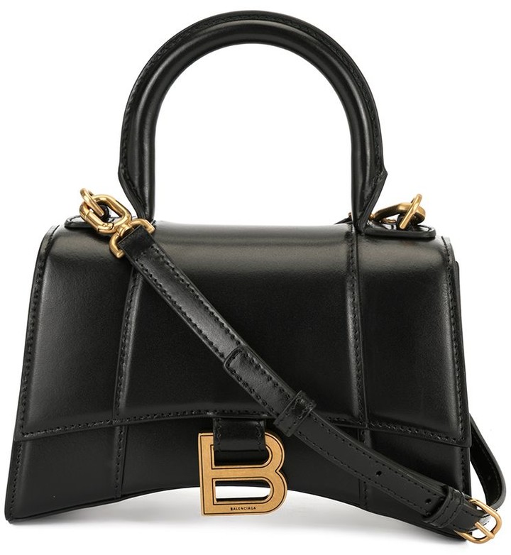 Balenciaga Hourglass XS top handle bag - ShopStyle