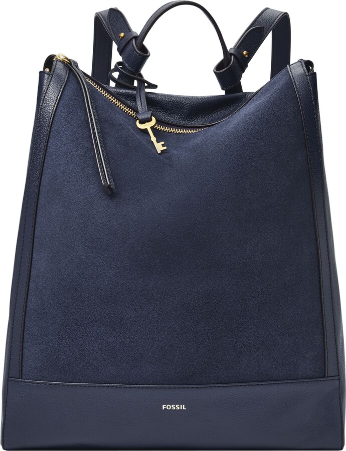 Fossil Women's Elina Leather Convertible Backpack - ShopStyle