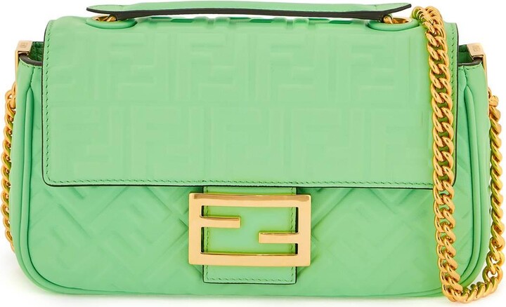 Fendi Baguette Chain Midi Bag - ShopStyle