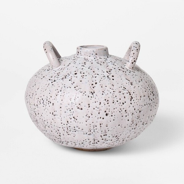 Threshold designed w/Studio McGee Small Matte Ceramic Speckle Glaze Vase - Threshold™ designed ...