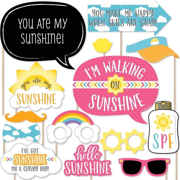 Big Dot Of Happiness You are My Sunshine - Baby Shower or Birthday ...
