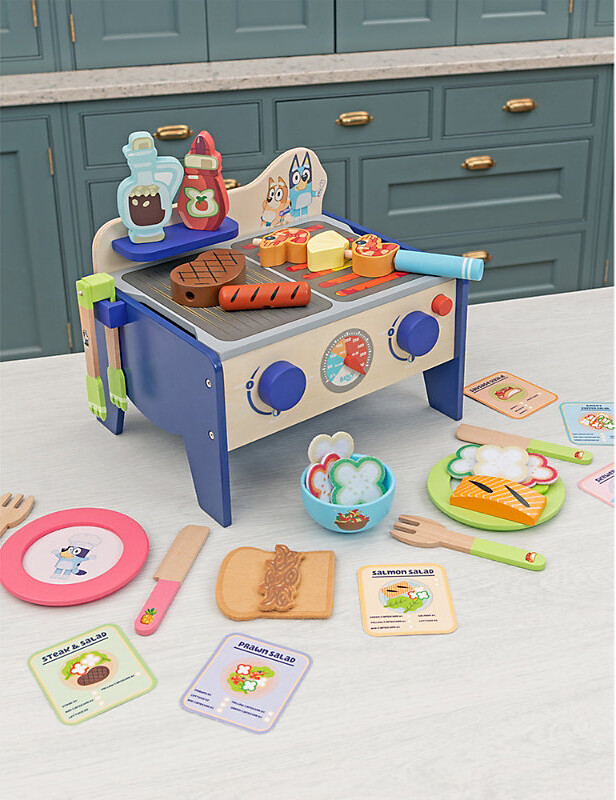 Bluey Kids Bbq & Salad 34-piece Playset - ShopStyle Stuffed Animals