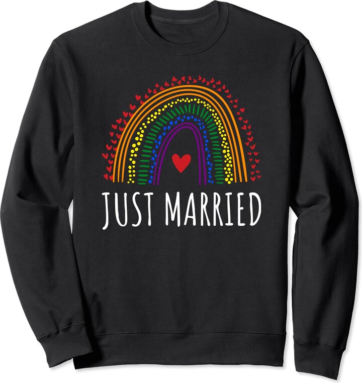 LGBT Married Couple Just Married Gay Pride LGBTQIA Just Married LGBTQ ...