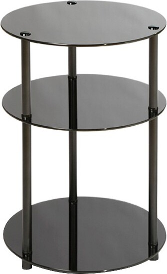 Classic Glass 3 Tier Round Table Glass - Breighton Home - ShopStyle