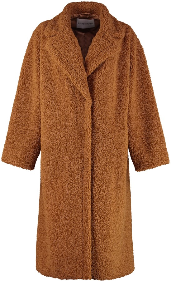 Stand Studio Maria Faux Fur Coat - ShopStyle