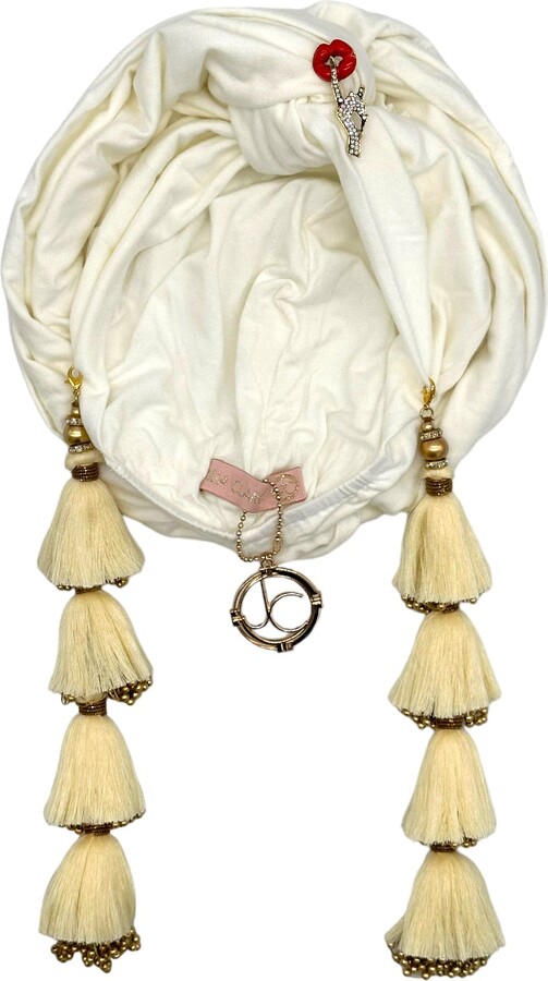 Julia Clancey - Ivory Shhhh Dorado Turban - ShopStyle Hats