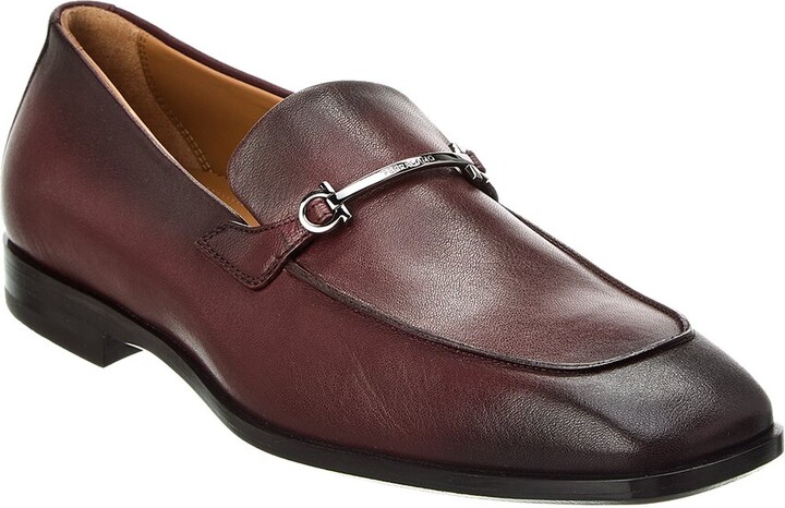 Ferragamo Fedro Leather Loafer - ShopStyle