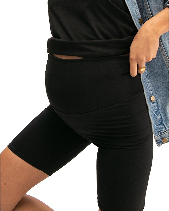 Female Hatch Collection Ultimate Maternity Over the Bump Bike Short ...