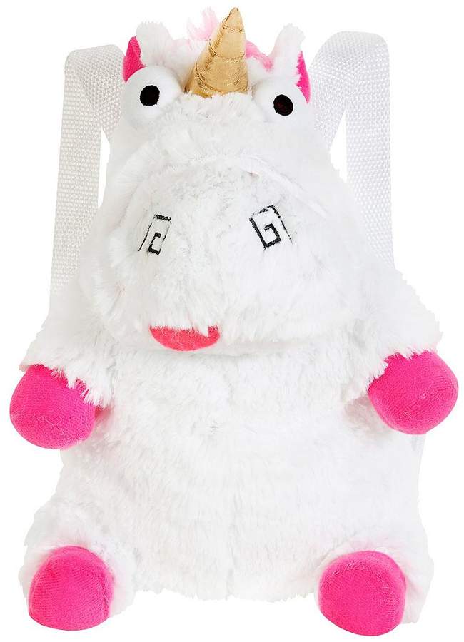 Despicable Me 3 Despicable Me 3 Fluffy Unicorn Large Plush Backpack ...