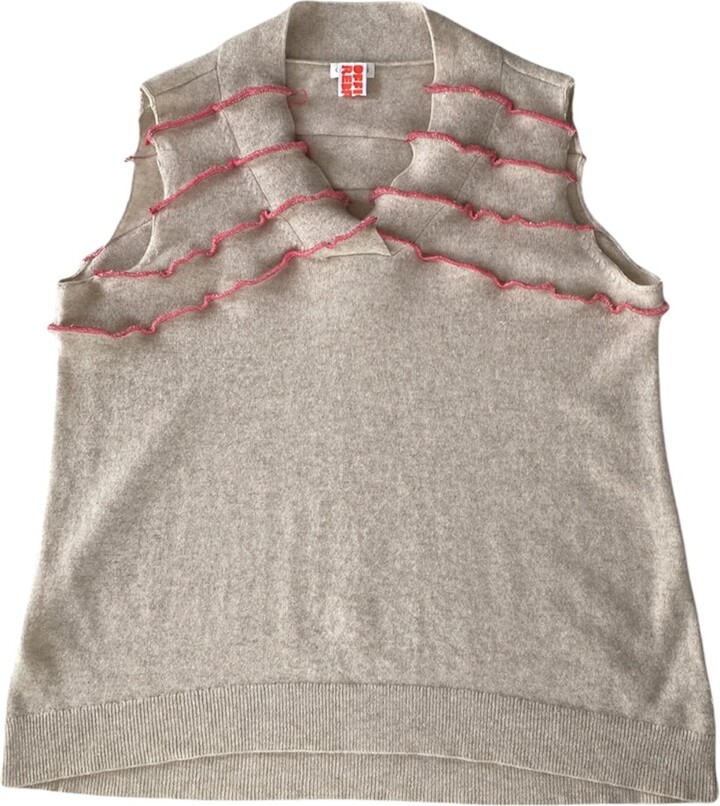 Official Rebrand - Cashmere Sweater Vest - ShopStyle