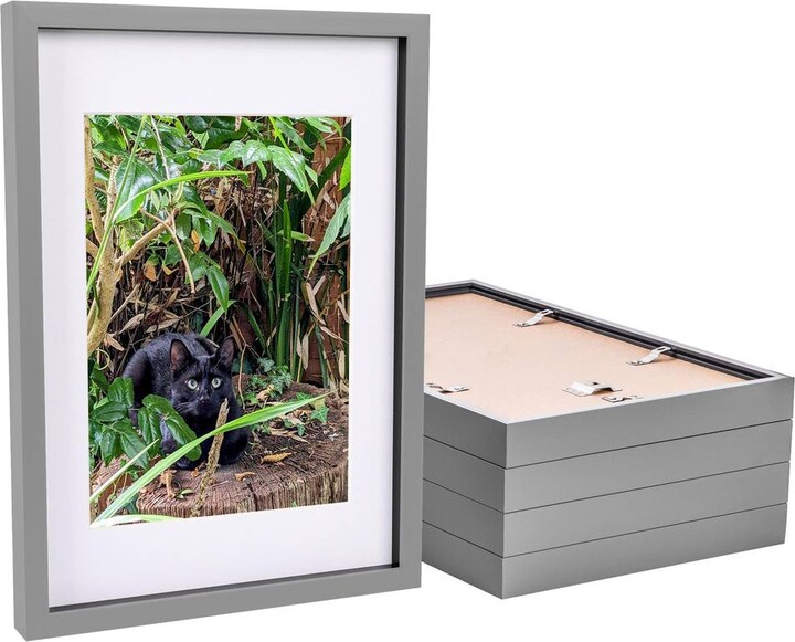 Nicola Spring 3D Box Photo Frames with A4 Mounts - A3 (12" x 17 ...