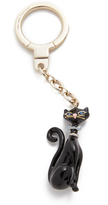 Kate Spade Enamel Cat Keychain - ShopStyle