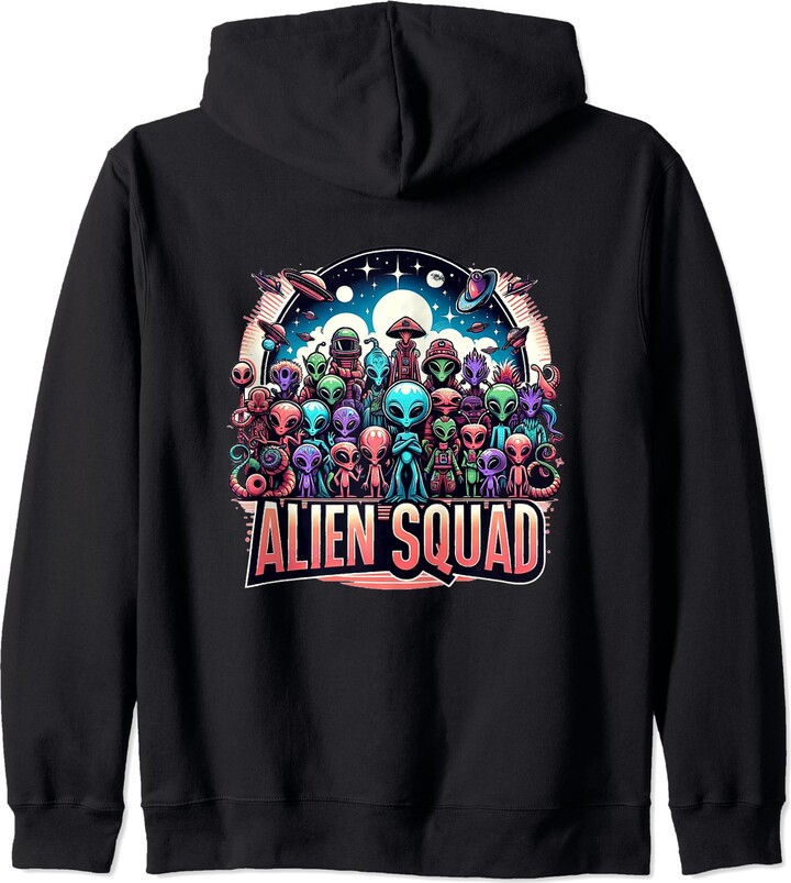 Alien Squad -Area 51 Crew Alien Squad - Gray ET Extra Terrestrial Area ...