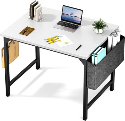 Hokku Designs Computer Desk - 32 Inch Small Office Desk Writing Work ...