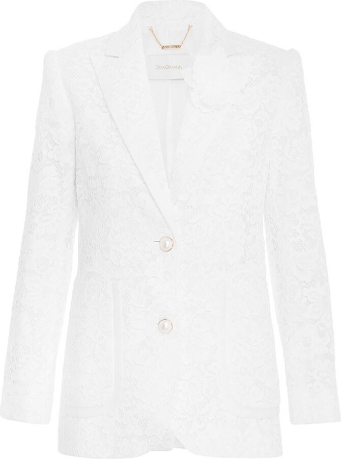 Zimmermann High Tide Long-Line Jacket - ShopStyle