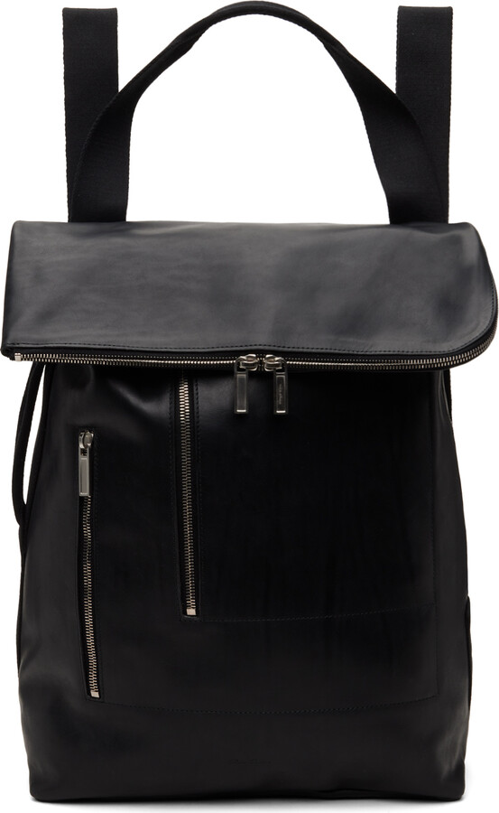Rick Owens Black Cargo Backpack - ShopStyle