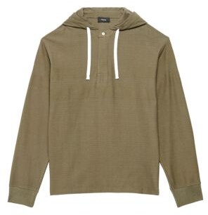 Theory Benton Loop-Back Terry Hoodie - ShopStyle