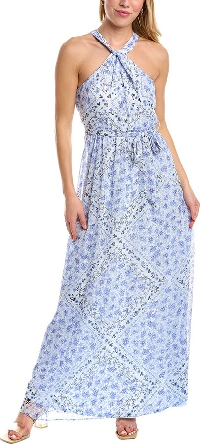 Laundry by Shelli Segal Halter Maxi Dress - ShopStyle