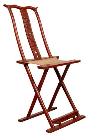 Chinese Red Lacquered Folding Chair - FEA Home - ShopStyle Armchairs ...