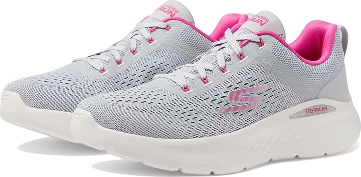 Skechers Go Run Lite (Gray/Pink) Women's Shoes - ShopStyle