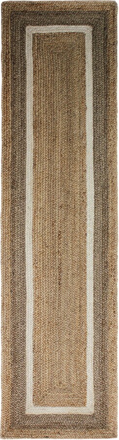 Dunelm Natural Jute Border Runner Natural - ShopStyle Hallway Rugs