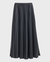 The Row Vinsky Pleated Maxi Skirt - ShopStyle