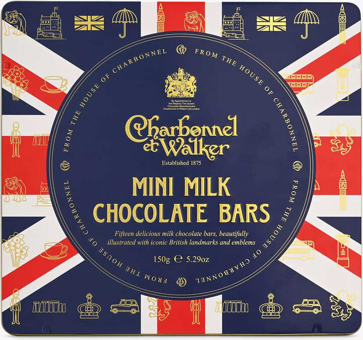 Charbonnel et Walker Tourism Mini Milk Chocolate Bars - ShopStyle Food & Beverage