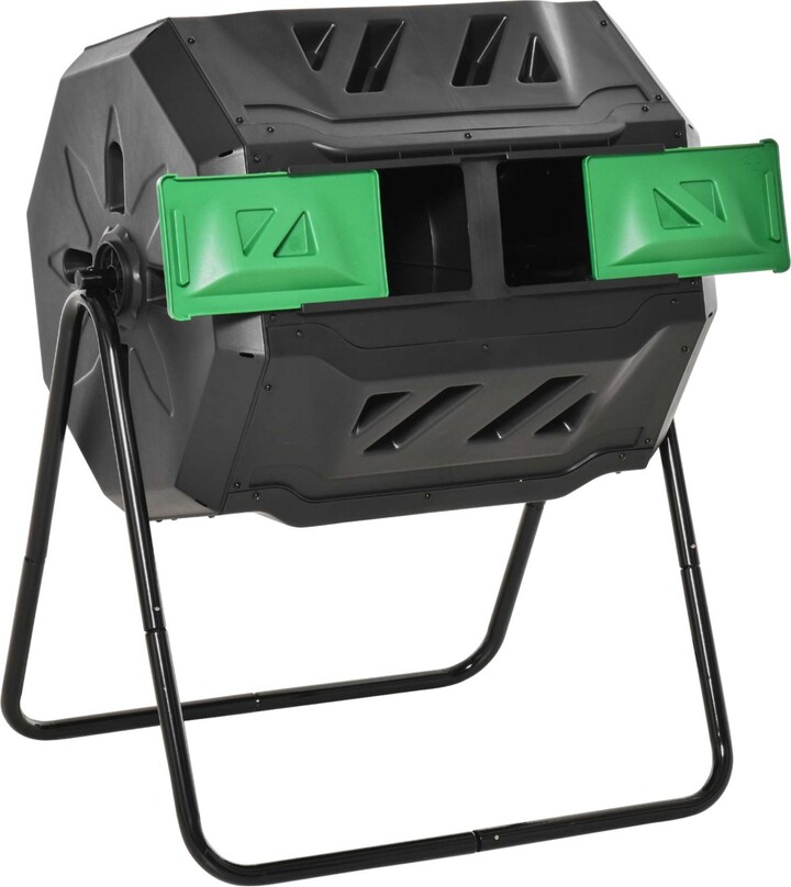 Simplie Fun Streamdale Furniture Effortless Dual-Chamber Compost ...