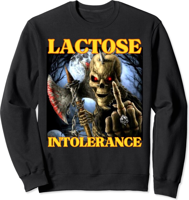 Hard Cool Skeleton Memes Lactose Intolerance Funny Cool Edgy Hard ...