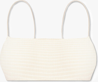 Totême Bikini Bra - Cream - ShopStyle Two Piece Swimsuits