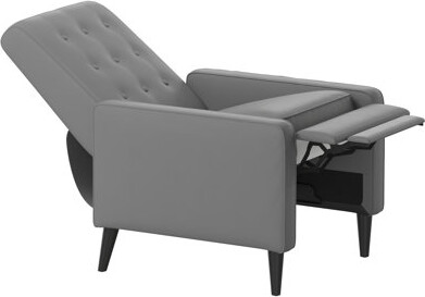 George Oliver Ortez Mid-Century Modern Upholstered Button Tufted ...