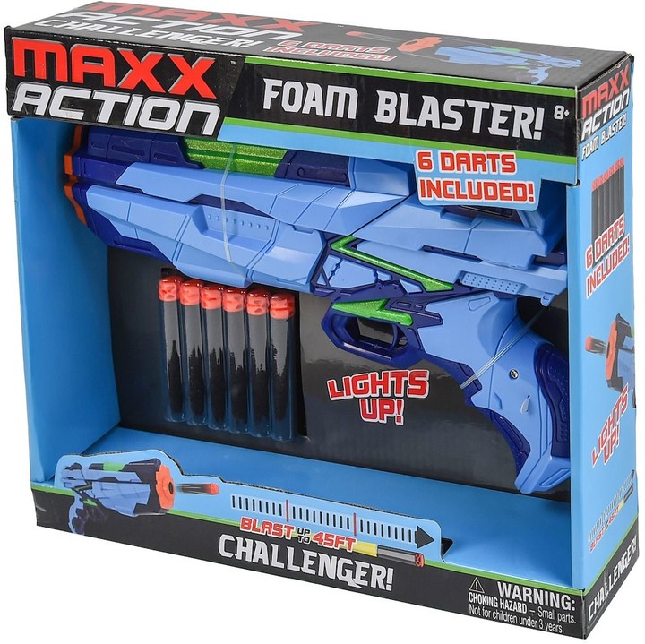 Maxx Action Foam Blaster Challenger - ShopStyle Toys